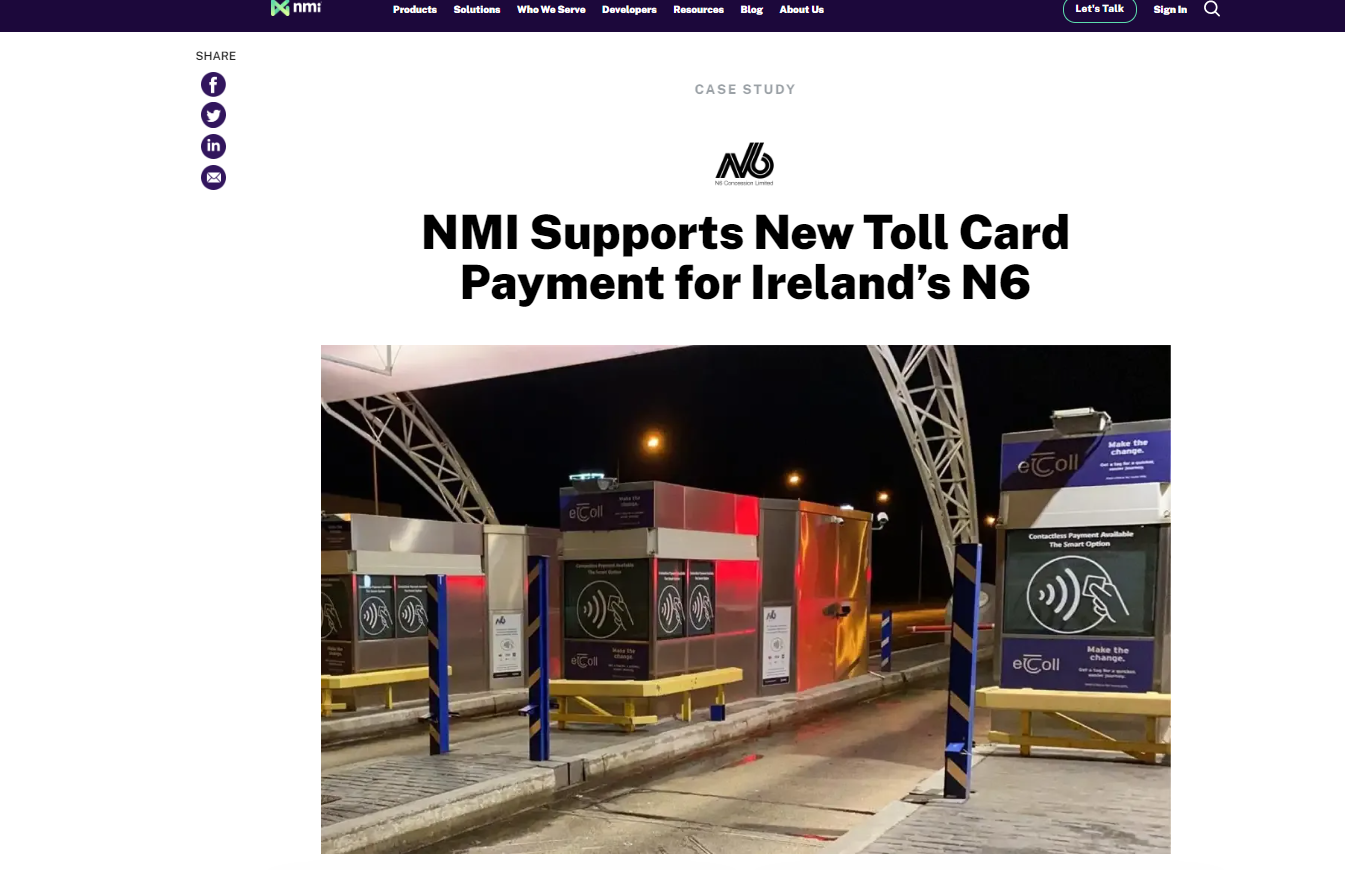 N6 Motorway Case Study | NMI