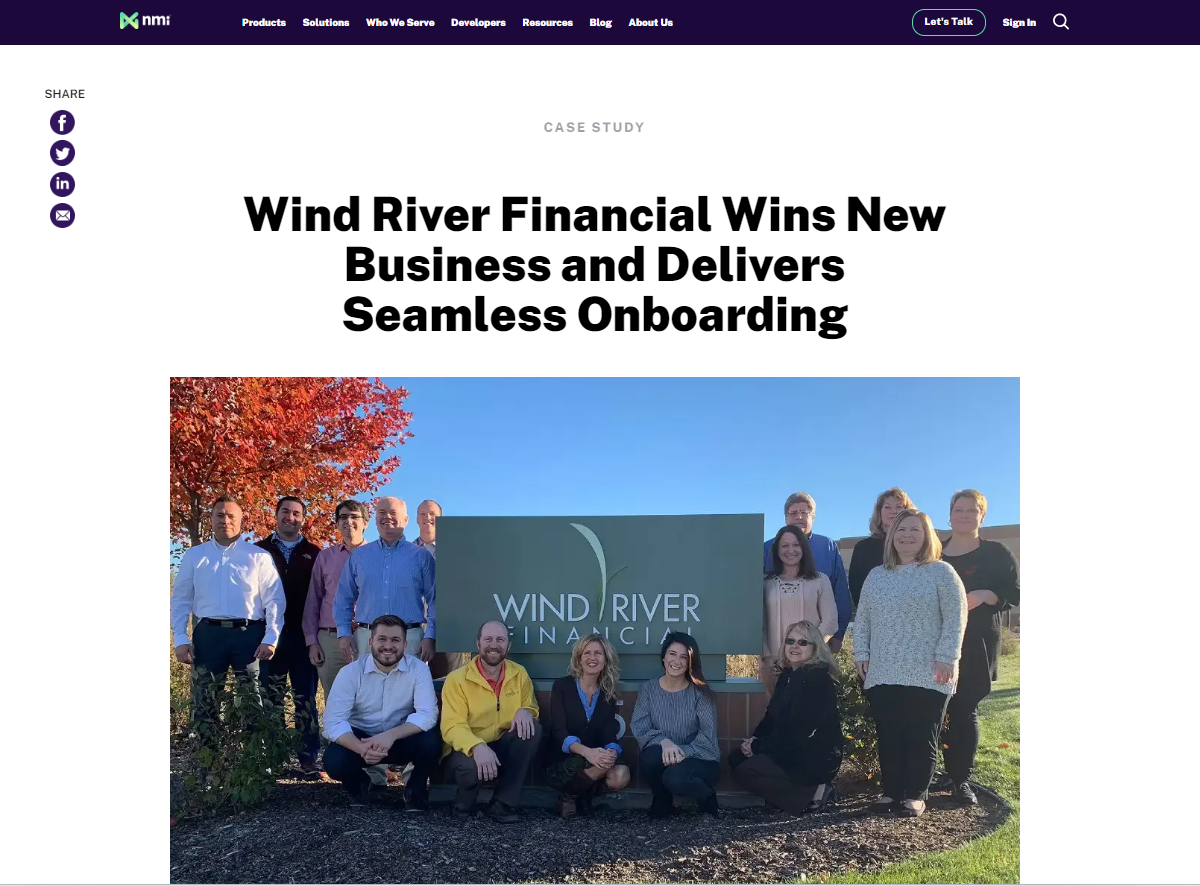 Wind River Case Study | NMI