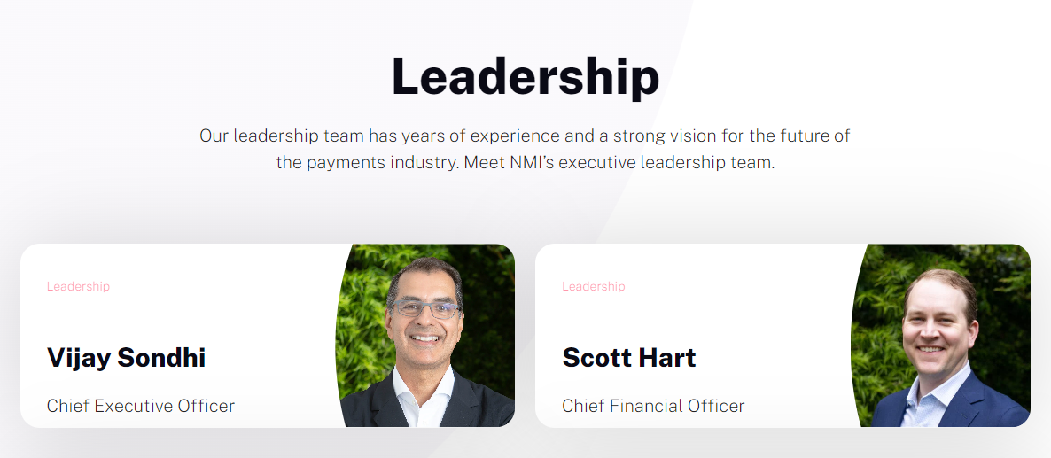 Discover NMI's Experienced Executive Leadership Team