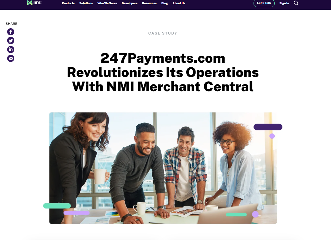 247Payments.com Enhances Operations via NMI Merchant Central