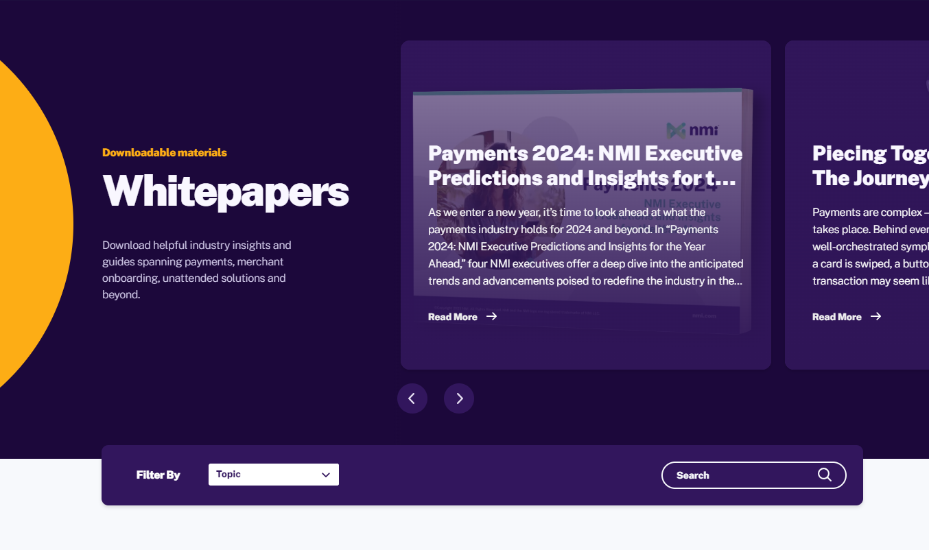 Payment Industry White Papers: Insights from NMI Experts