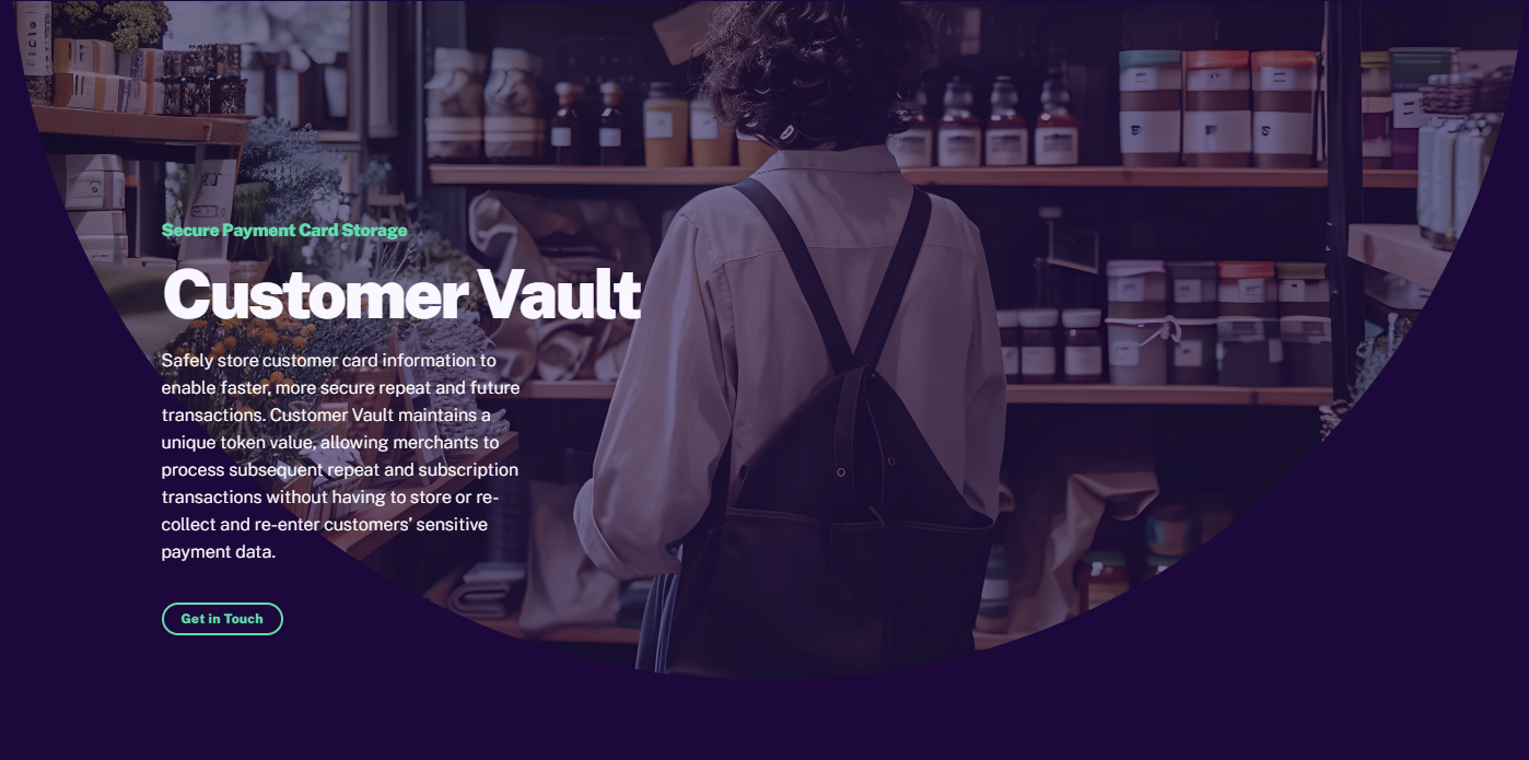 Customer Vault Nmi