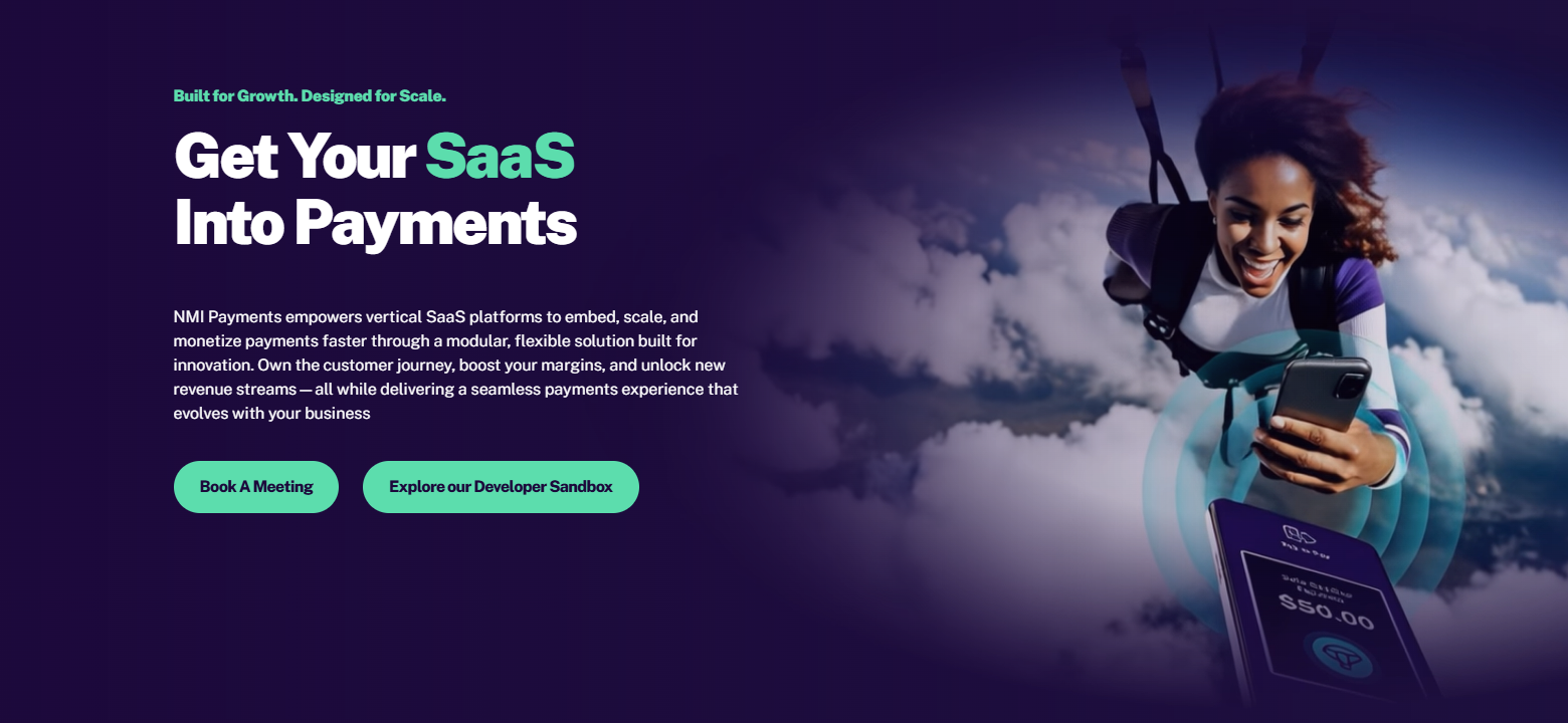 Get Your SAAS Into Payments - NMI
