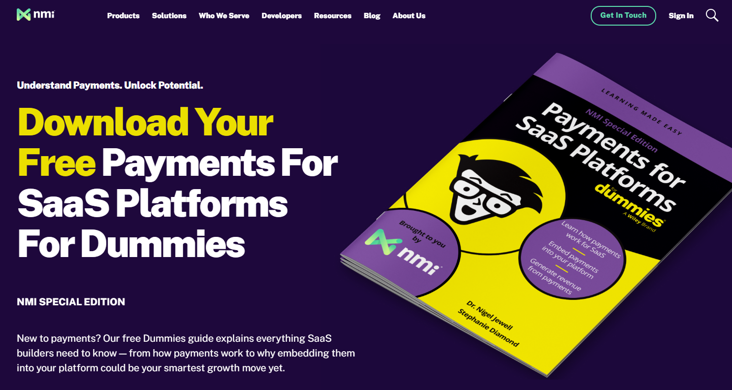 SaaS Payment Processing Guide for Dummies - NMI